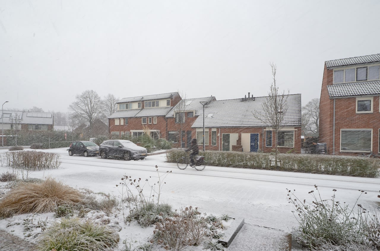 Live-blog sneeuw: nog steeds gladheid, tijdelijk minder buien