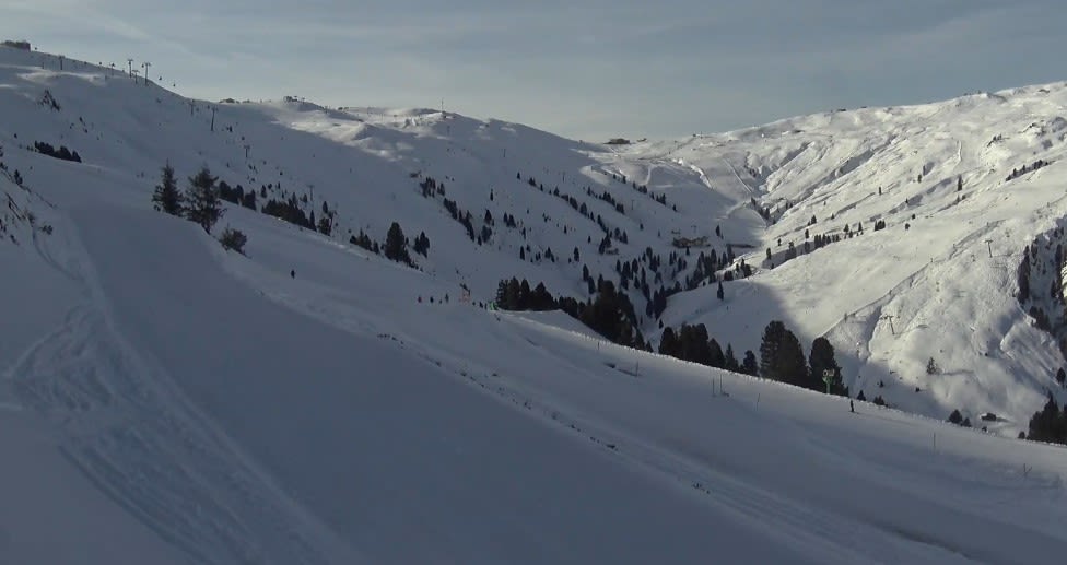 Wintersport: veel zon