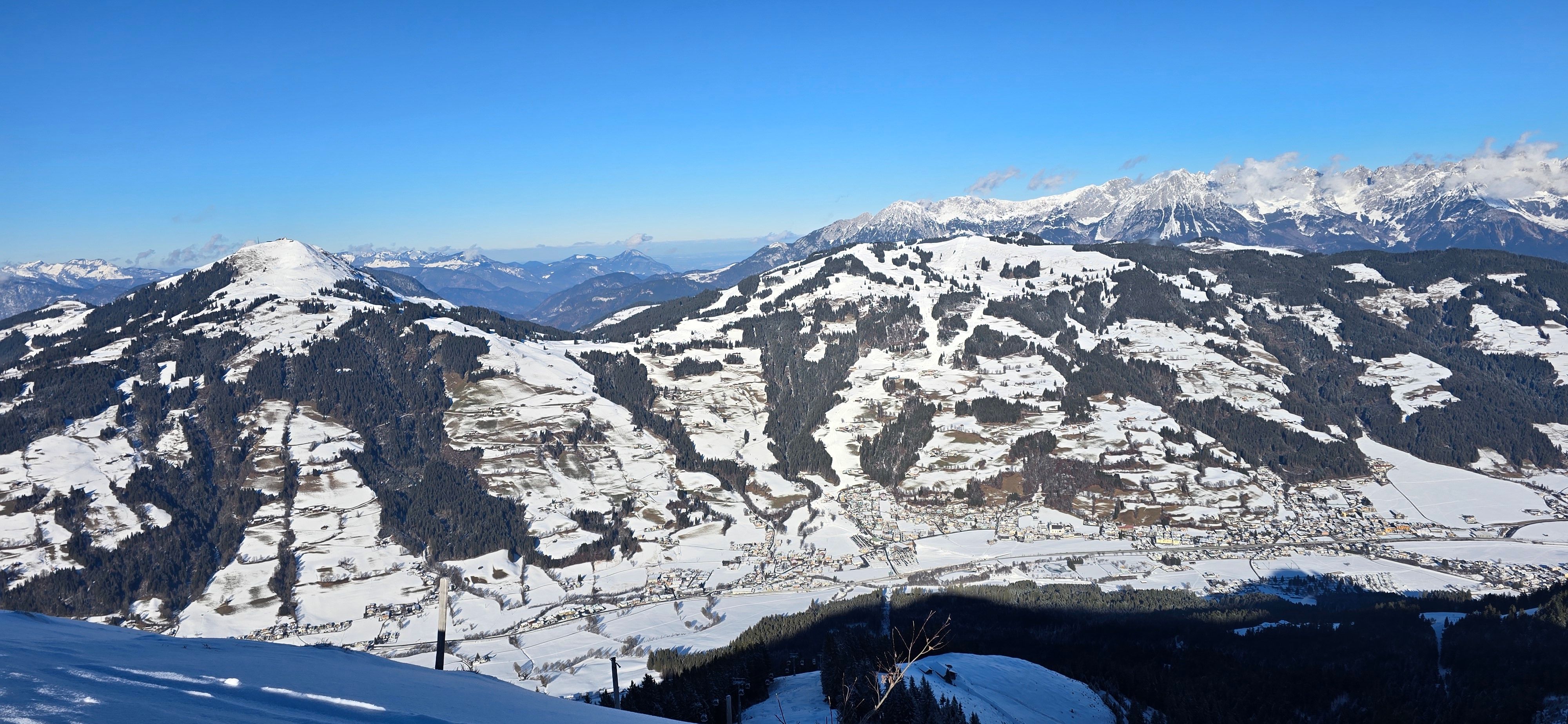 Wintersport – na een zonnige en droge start van de week gaat het weer ...